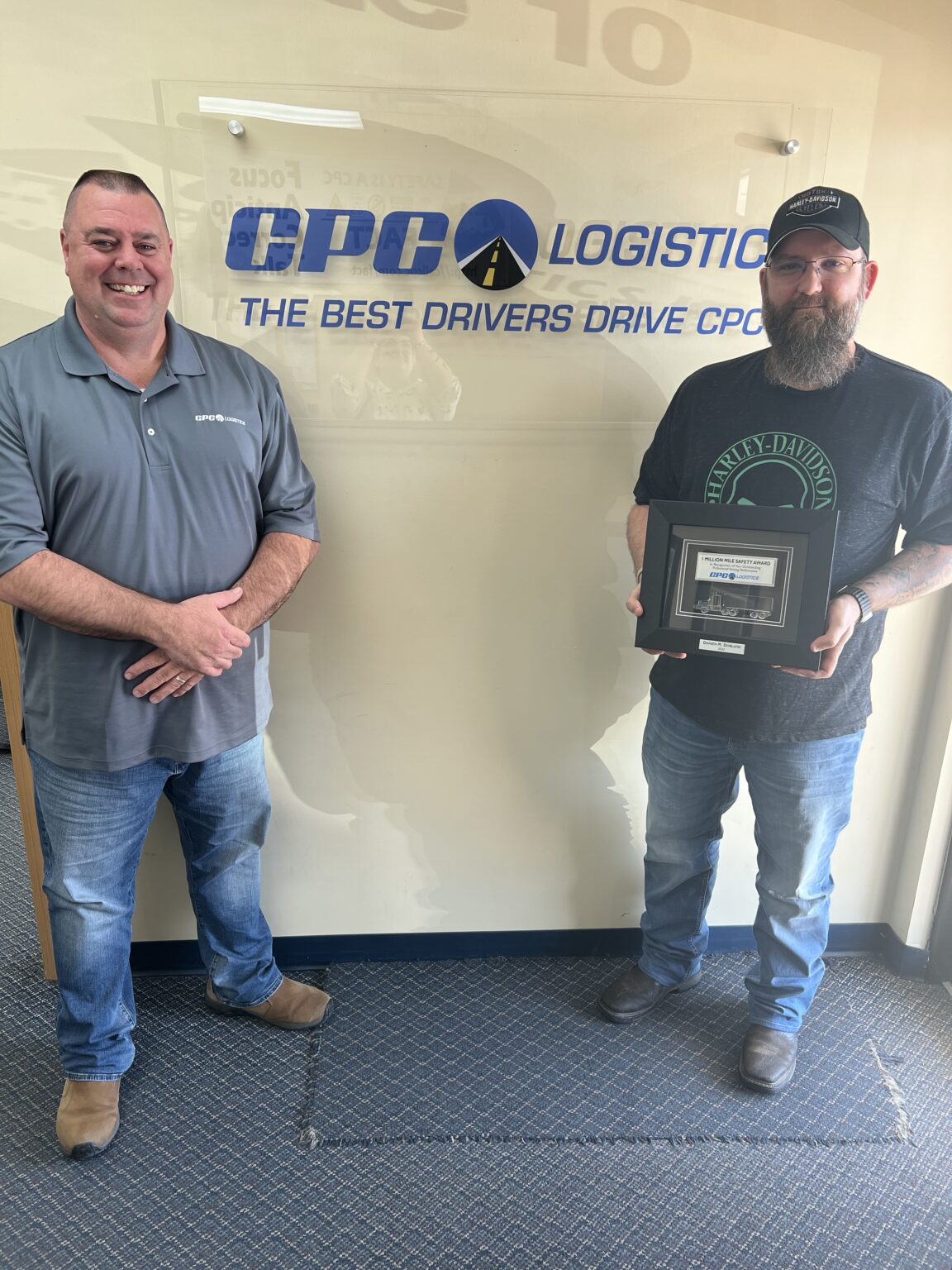 Million Mile Award Recipients - CPC Logistics