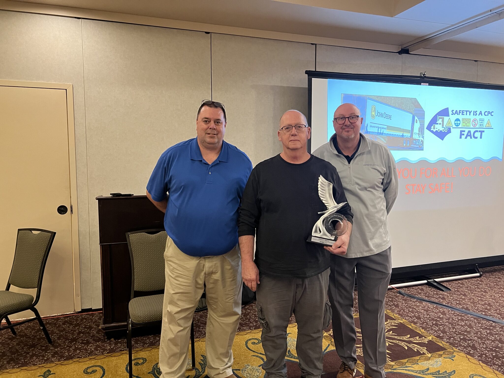 Million Mile Award Recipients - CPC Logistics