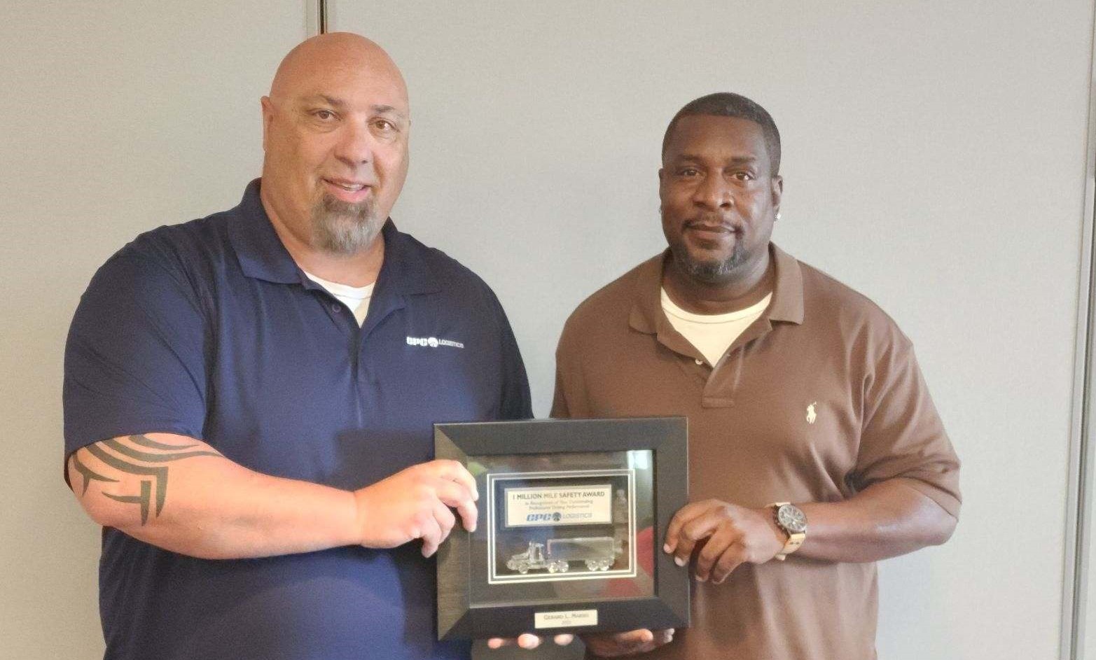 One Million Mile Award Recipients-July 2023 - CPC Logistics