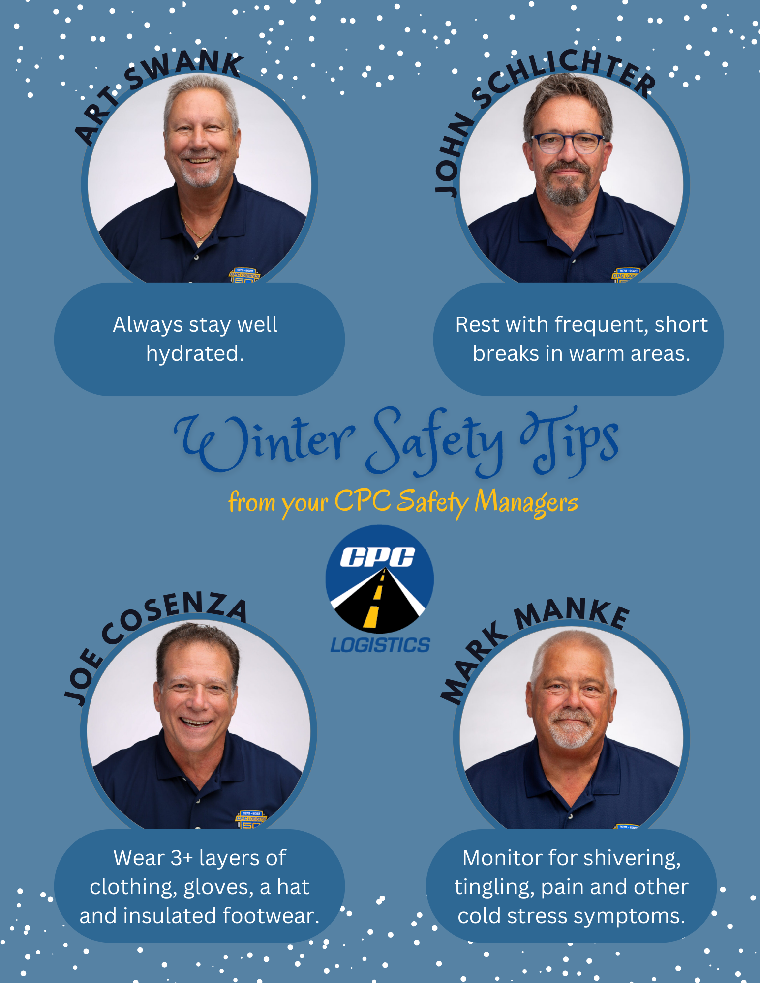 Winter Safety Tips - CPC Logistics