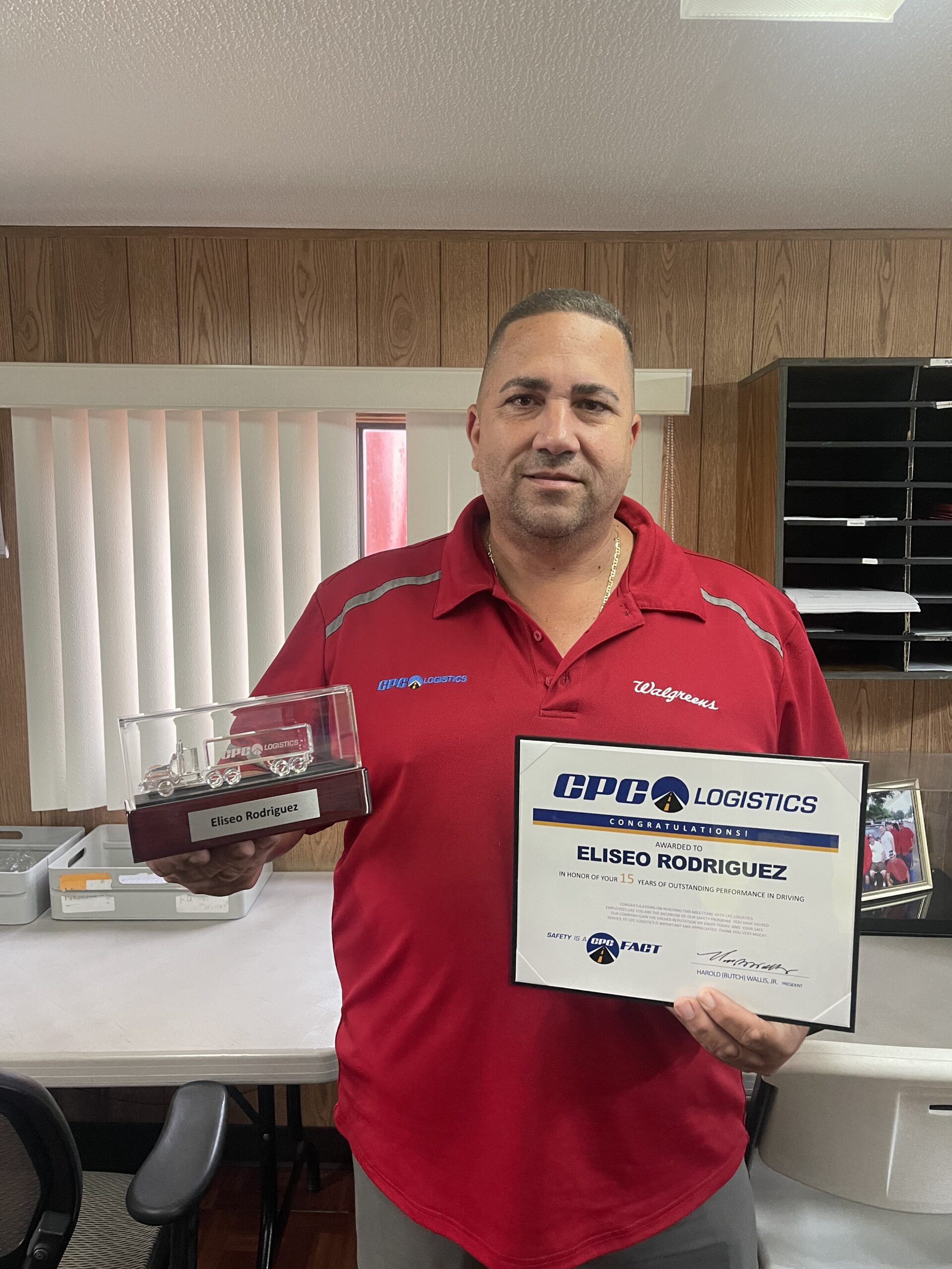 Safe Driver Awards: February 2024 - CPC Logistics